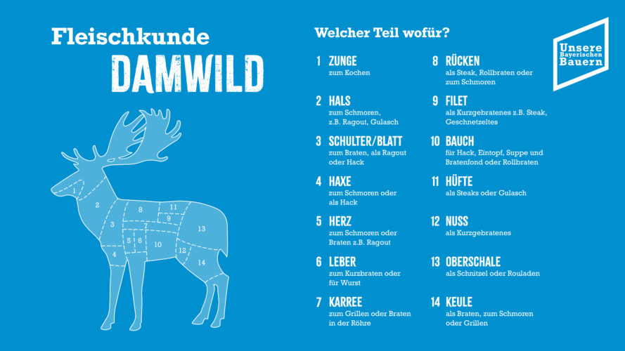 Genießen mit Wild | Unsere Bayerischen Bauern | Wildfleisch richtig ...